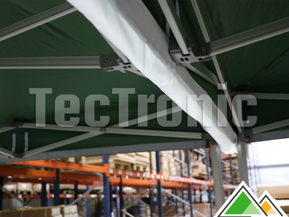 Regengoot 4 meter voor vouwtent in diverse kleuren